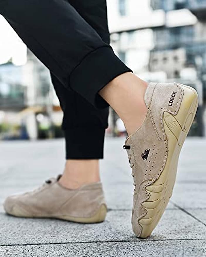 Kaegreel Handmade Beck Shoes Waterproof Leather Sneakers Non-Slip ...