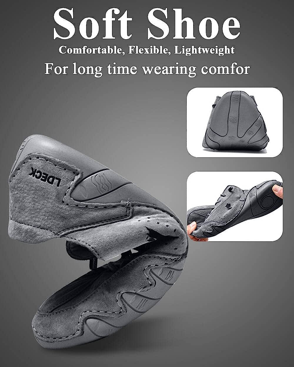 Kaegreel Handmade Beck Shoes Waterproof Leather Sneakers Non-Slip ...