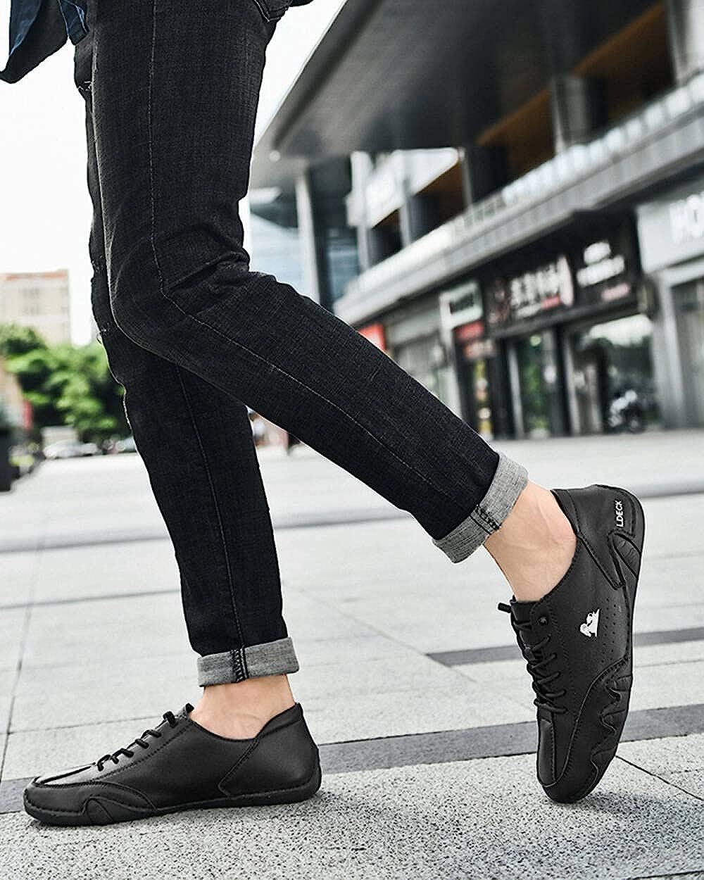 Kaegreel Handmade Beck Shoes Waterproof Leather Sneakers Non-Slip ...